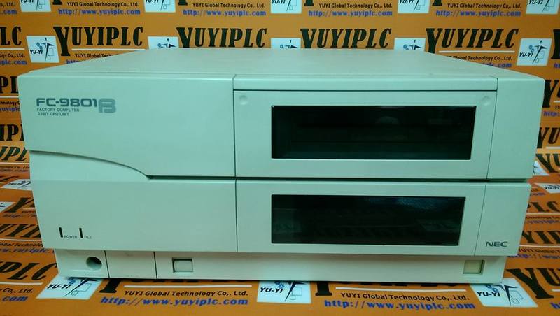 NEC FC-9801B MODEL 1 INDUSTRIAL FACTORY COMPUTER - 裕益科技自動化設備可程式編碼器PLC分散式控制系統DCS